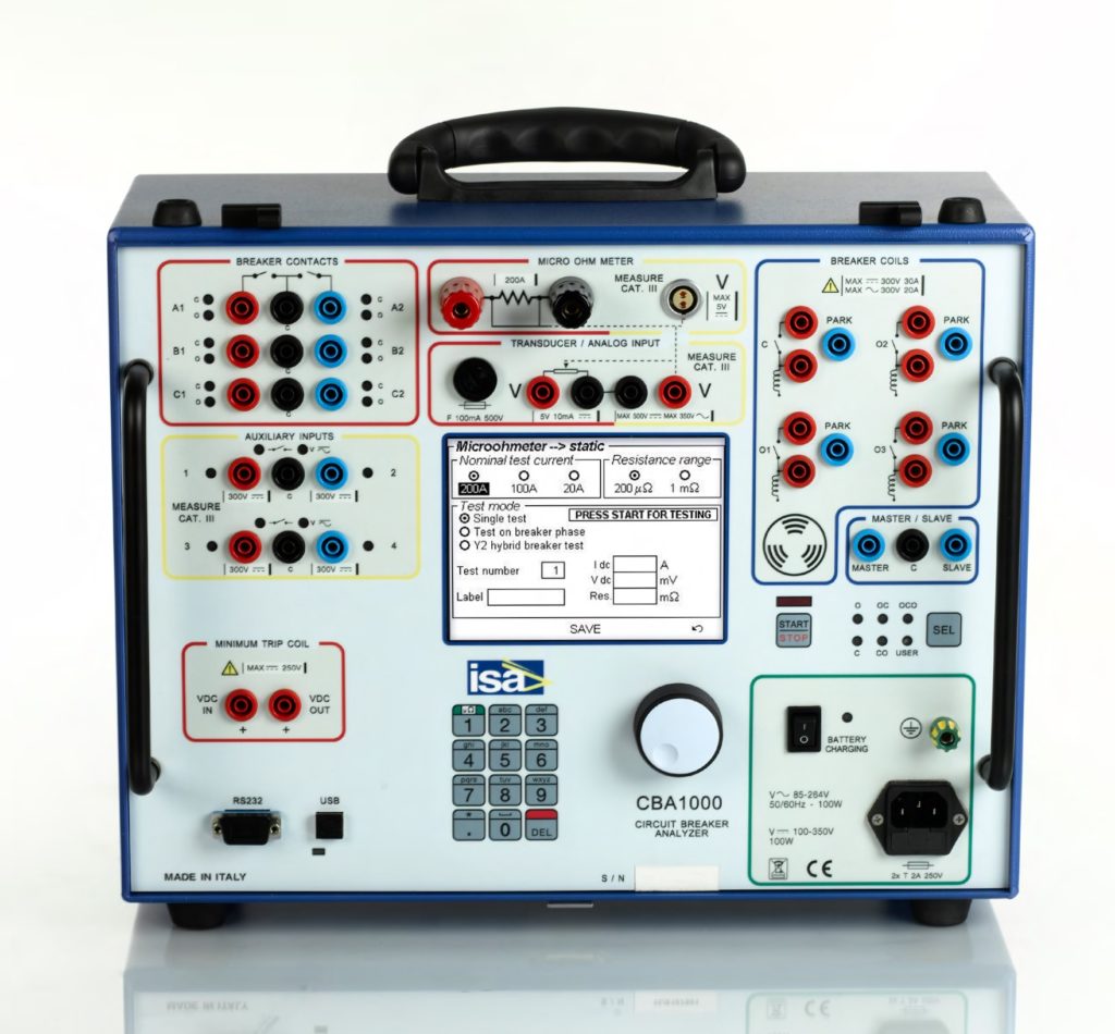 ISA CBA1000 CIRCUIT BREAKER ANALYZER - SKT Testing
