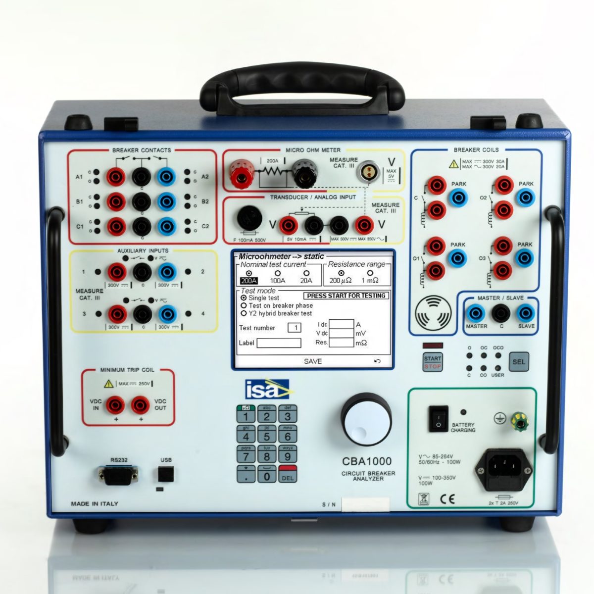 Isa Sts 5000 Multifunction Substation Test Set Skt Testing
